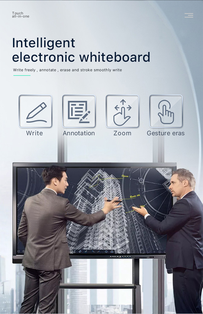 CNAS Education Interactive Whiteboard 60 Inch Touchscreen Monitor ...