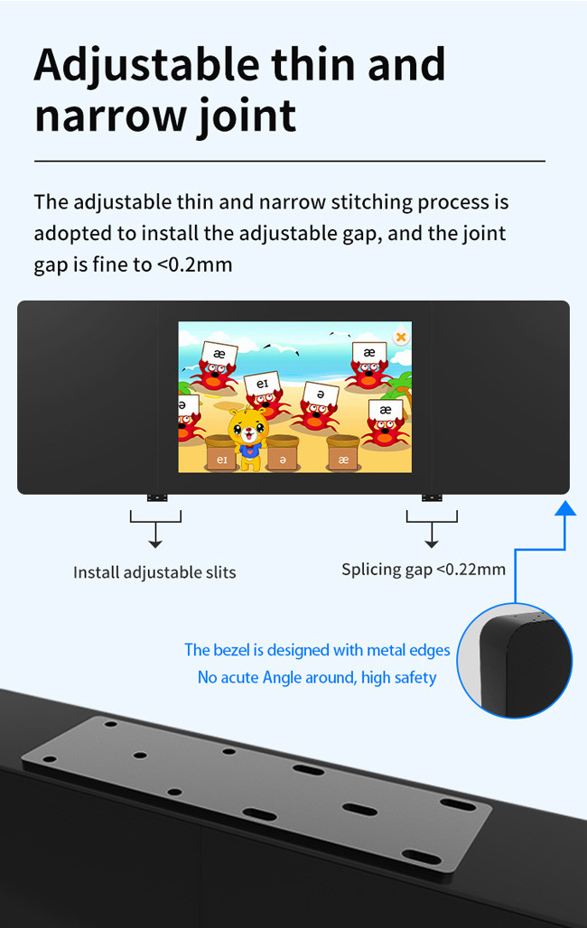 TFT 75 Inch Interactive Display Nano Blackboard 4K Interactive Touch Panel